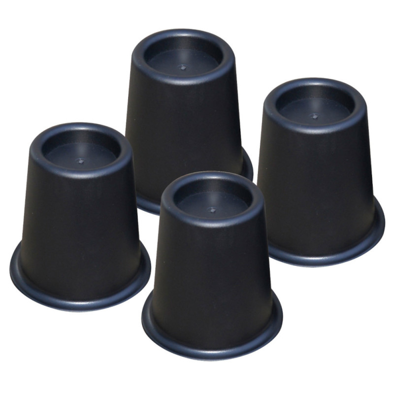 Plots rehausseurs de meuble pour lit ou table - Pack de 4